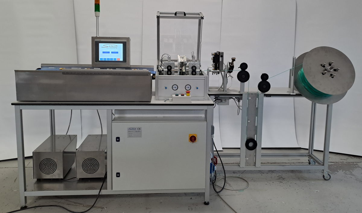 DR 02-02 – Automatic drain machine. Printing, punching and cutting